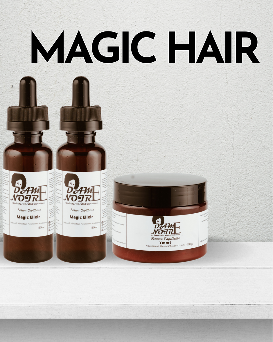 Packs routine anti-chute et pousse cheveux – Dame Noire